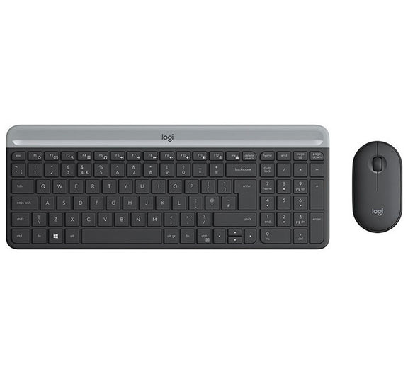 Logitech Slim Wireless Keyboard Mouse Combo MK470